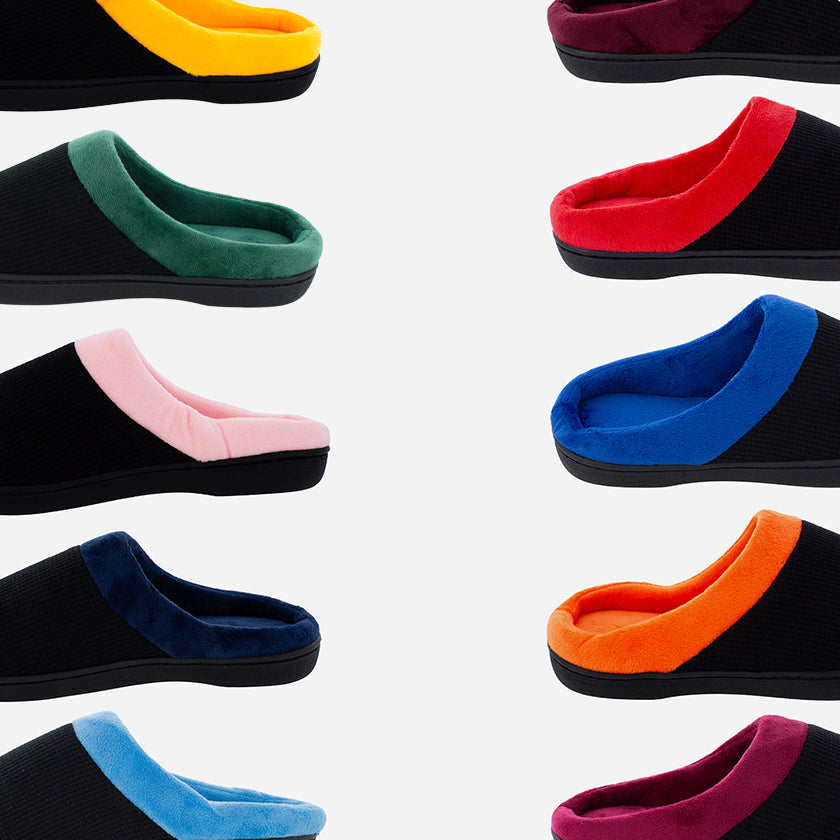 Colored Clog Slippers – Everything Comfy - College Covers - Comfy Feet