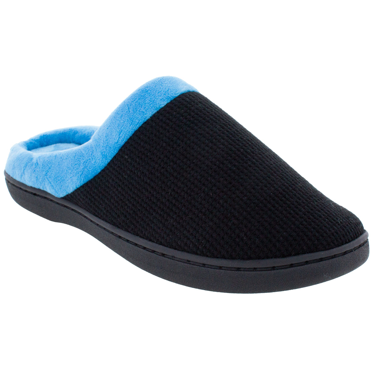Black and Light Blue ComfyFeet Clog Slipper – Everything Comfy ...