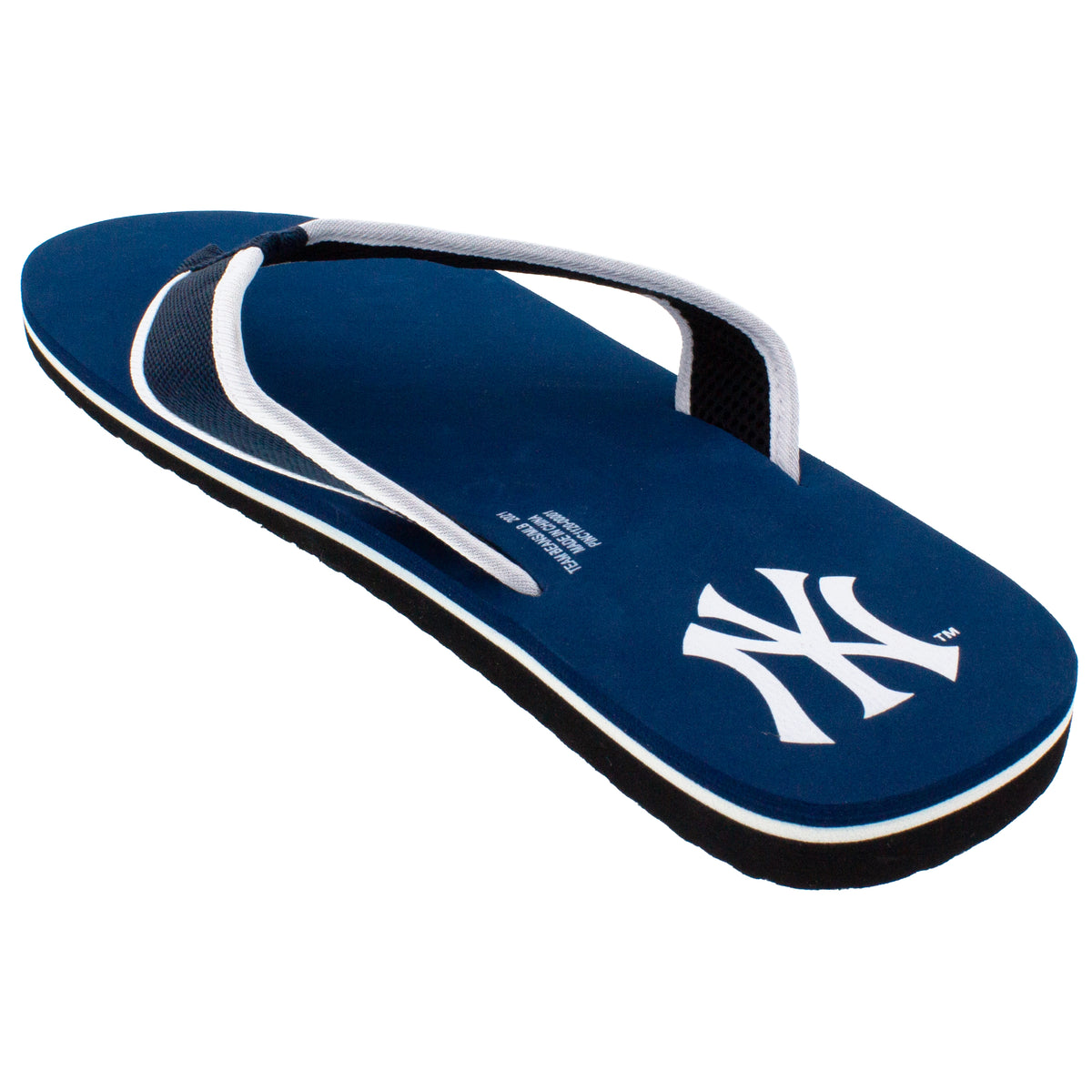 New York Yankees Contour Sandals Flip Flops – Everything Comfy ...