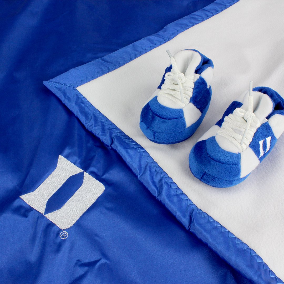 Duke Blue Devils Baby Blanket & Slippers Set – Everything Comfy ...