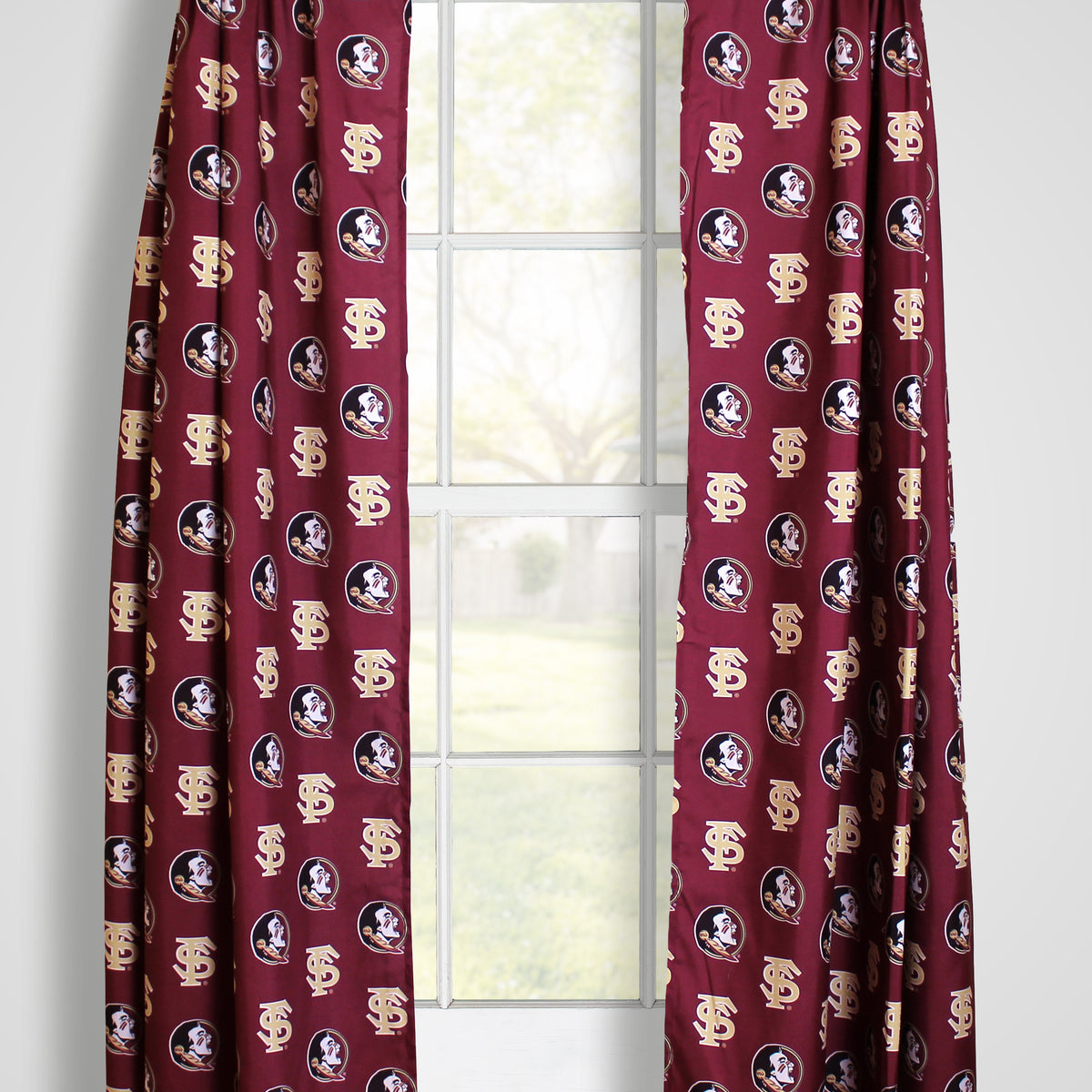Florida State Seminoles Curtain Panels - 63" or 84" – Everything Comfy ...