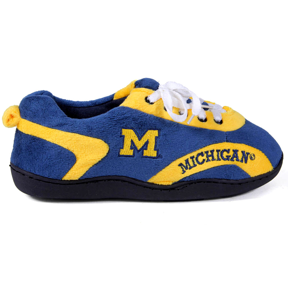 Michigan Wolverines All Around Rubber Soled Slippers – Everything Comfy ...
